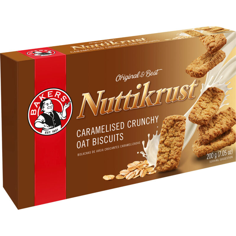 Bakers Nuttikrust 200g – Saffarama